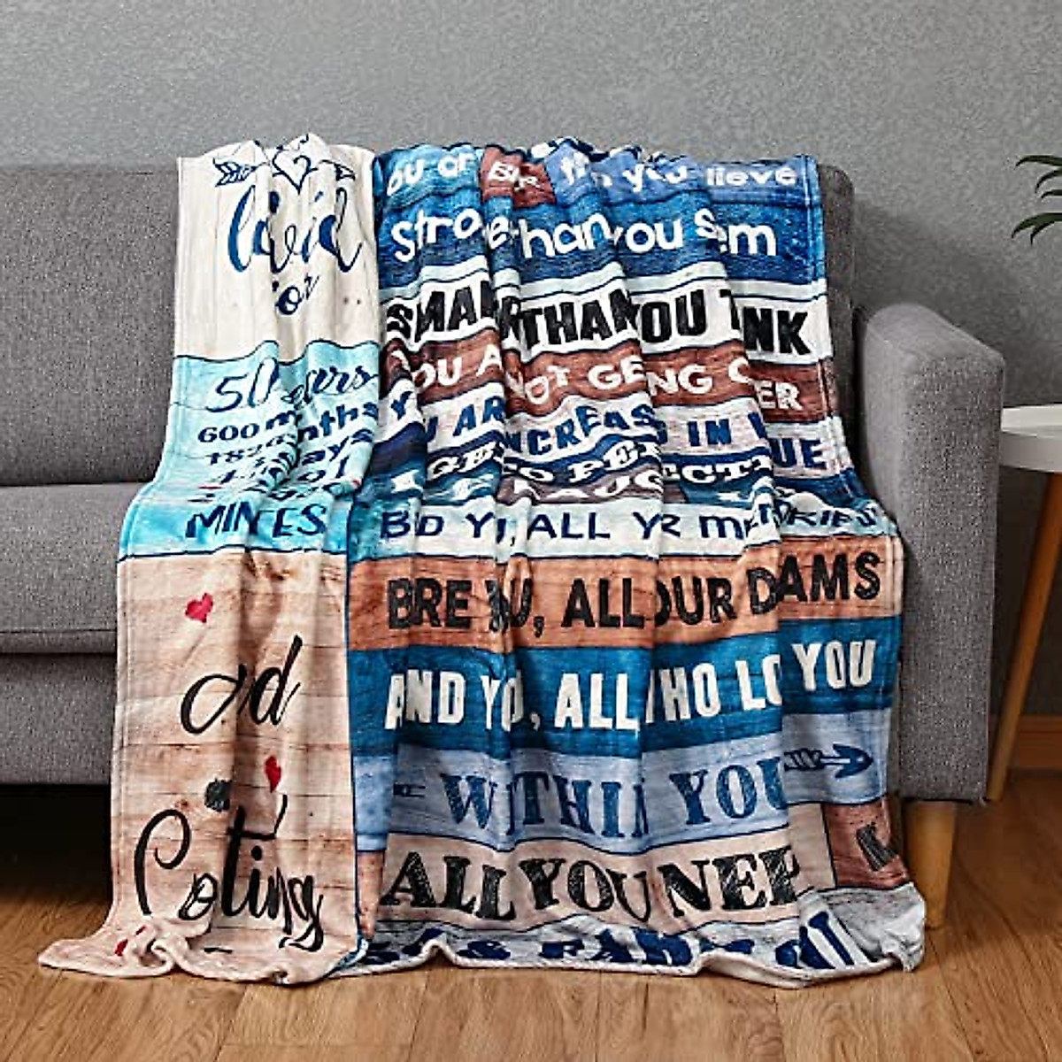 Gifts for Women 50th Birthday Gifts for Men 50th Birthday Decorations Women 1973 Blanket Funny Gifts for Her Him Birthday Gifts Ideas for Husband Wife Dad Mom Bed Throw Cool Blanket 60 Inch X 50 Inch