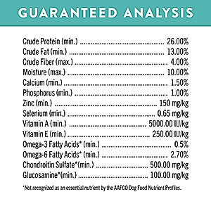 NUTRO ULTRA Senior High Protein Natural Dry Dog Food with a Trio of Proteins from Chicken, Lamb and Salmon, 30 lb. Bag