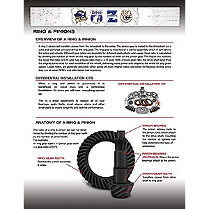 Yukon Gear & Axle (YG F8.8-456) High Performance Ring & Pinion Gear Set for Ford 8.8 Differential