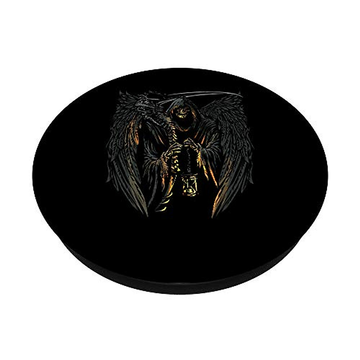 Angel of Death Grim Reaper Scary Halloween Occult Dark Art PopSockets Swappable PopGrip