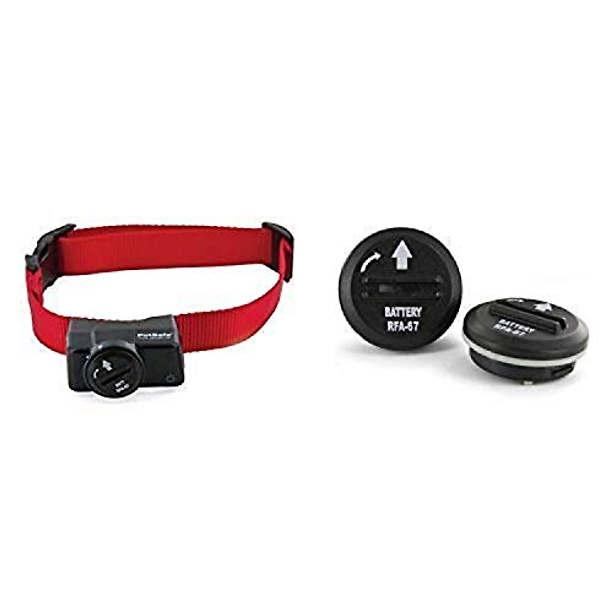 PetSafe Wireless Pet Containment System Receiver Collar and PetSafe 6 Volt Battery - 2 pack Bundle