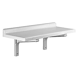 Cambro CSWS1436SK480 Camshelving Wall Shelf Kit 14X36S Speckled Gray 1 each