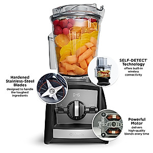 Vitamix White A2300 Ascent Series Smart Blender, Professional-Grade, 64 oz Low-Profile Container, 64 fl oz