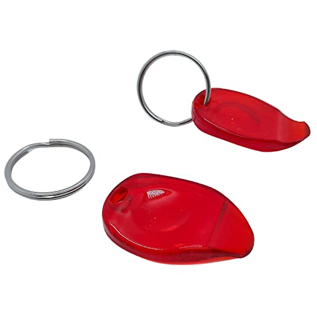 Nwsrayu Lottery Scratcher Tool Keychain, Transparent Color Waterdrop Shape Scratch off tool for lottery tickets, Labels, Films, Lotto Cards, Plastic Scraper Tools,Lucky Gambler Gift (Red)