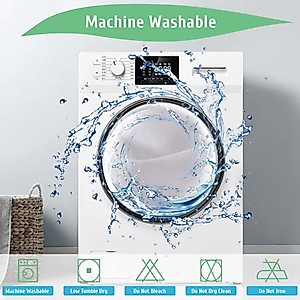 Lunsing Queen Size Mattress Protector, Waterproof, Cooling, Breathable Queen Mattress Pad Cover, 6-18 inches Deep Pocket