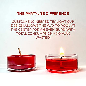 PartyLite Fancy Gourmand 12-Piece Tealight Sampler, Fragranced Tea Light Candles Gift Set