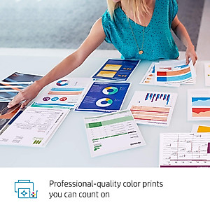 HP Color Laserjet Pro M255dw Wireless Laser Printer, Remote Mobile Print, Duplex Printing (7KW64A), White, One Size (7KW64A#BGJ) (Renewed)