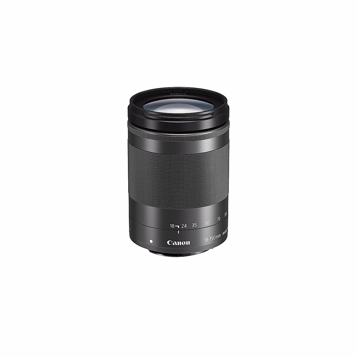 Canon Cameras US EF-M 18-150IS STM Lens 18-150mm f/3.5-6.3 II Fixed Zoom Camera Lens, Black
