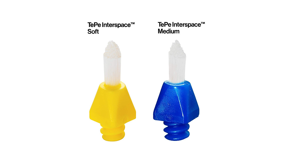 TEPE Interspace Angled Toothbrush for Braces - 12 Pack