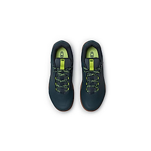 Crank Brothers Mallet Lace LTD Splatter Mountain Bike Shoe Petrol/Lime, 11.5 - Men's