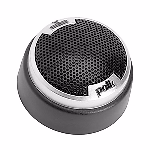 Polk Audio DB1001 1-Inch Silk/Polymer Composite Dome Tweeters (Pair, Black)
