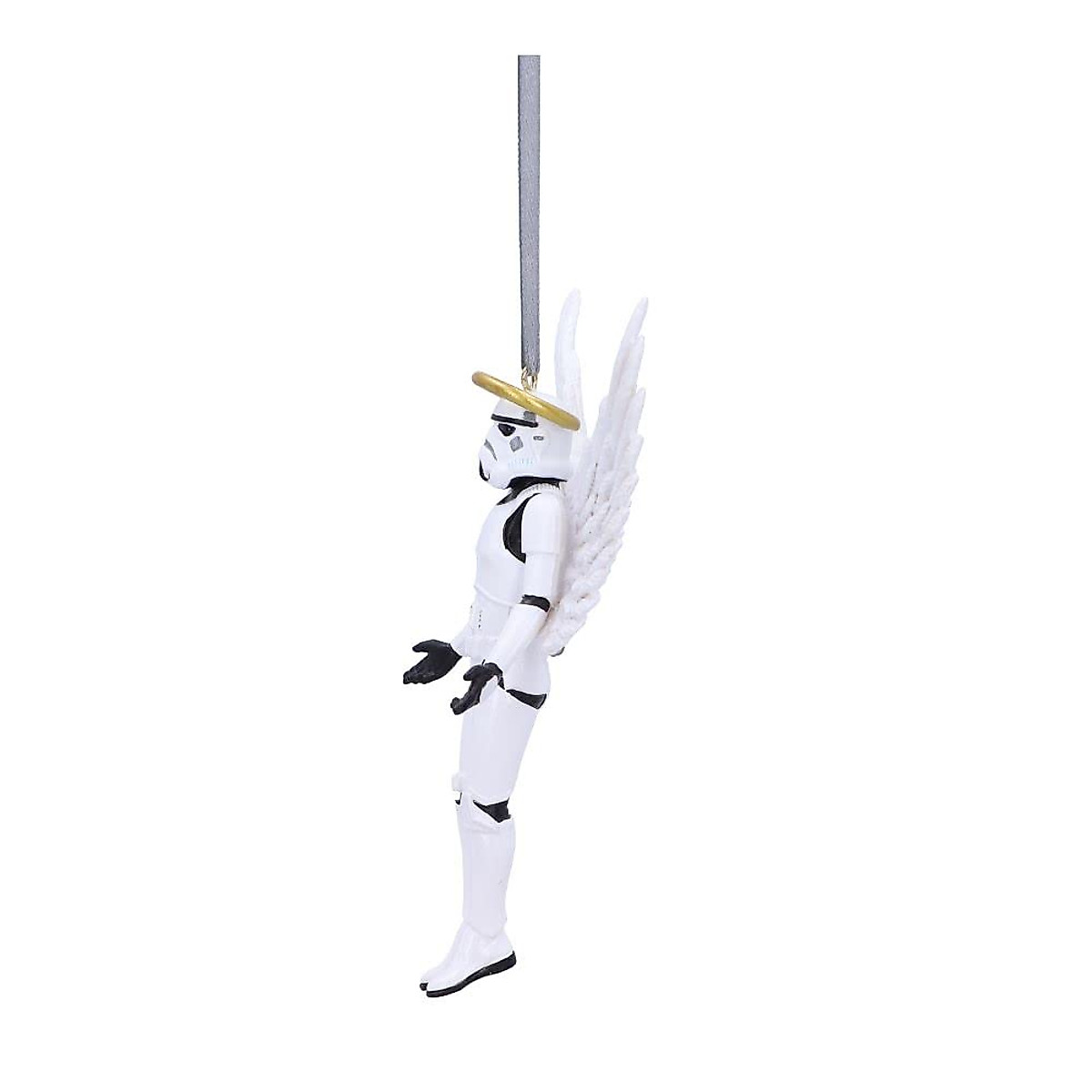 Nemesis Now Stormtrooper Angel Hanging Ornament 13cm, Resin, White