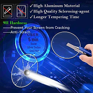 iDaPro Screen Protector for HUAWEI GT 2 pro Watch [4 Pack] GT2 pro Tempered Glass Anti-Scratch Bubble-Free Easy Installation