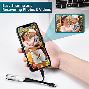 512GB Photo-Stick-for-iPhone, 4-IN-1 Easy Auto-Backup Photo and Video iPhone-Photo-Stick Apple-External-Memory-Storage-Stick Backup-Flash-Drive Data-Transfer Thumb-Drive-for-iPhone iPad Android Mac PC
