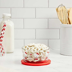 Pyrex 8-Piece Decorated Hello Kitty Glass Food Storage Set, 1459394