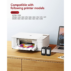 Axlio PG-210XL/CL-211XL Ink Cartridges Compatible Replacement for Canon 210 211, Remanufactured 210XL 211XL Ink Combo Pack Use to Canon MP495 MP280 MP490 MP480 MP270 MP240 MX420 MX410 MX350 (2 Pack)