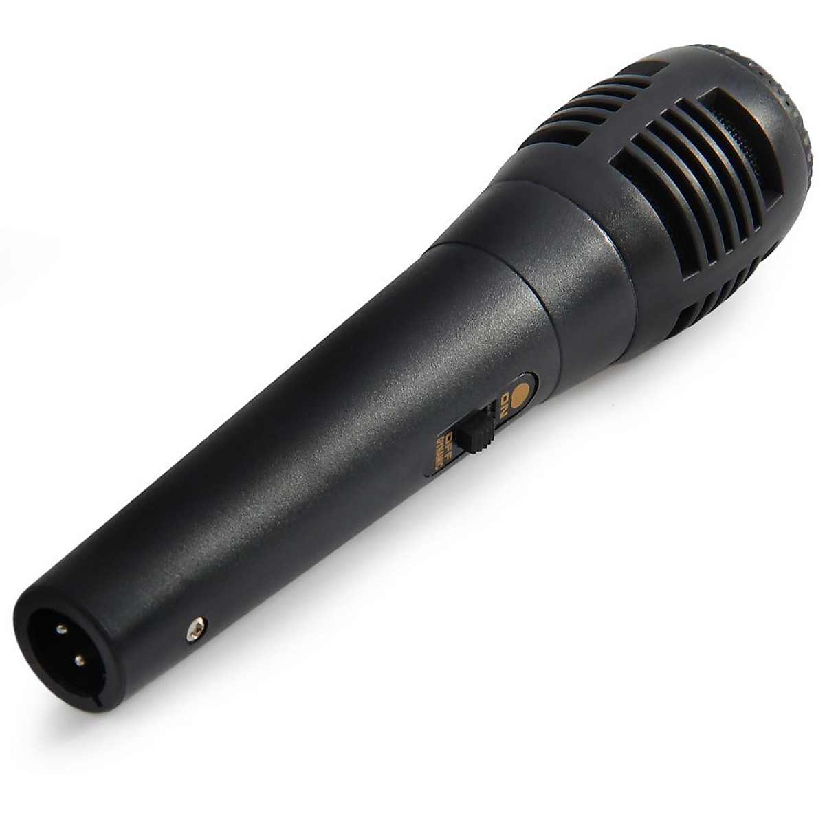 Singing Machine Unidirectional Dynamic Microphone with 5 Ft. Cord