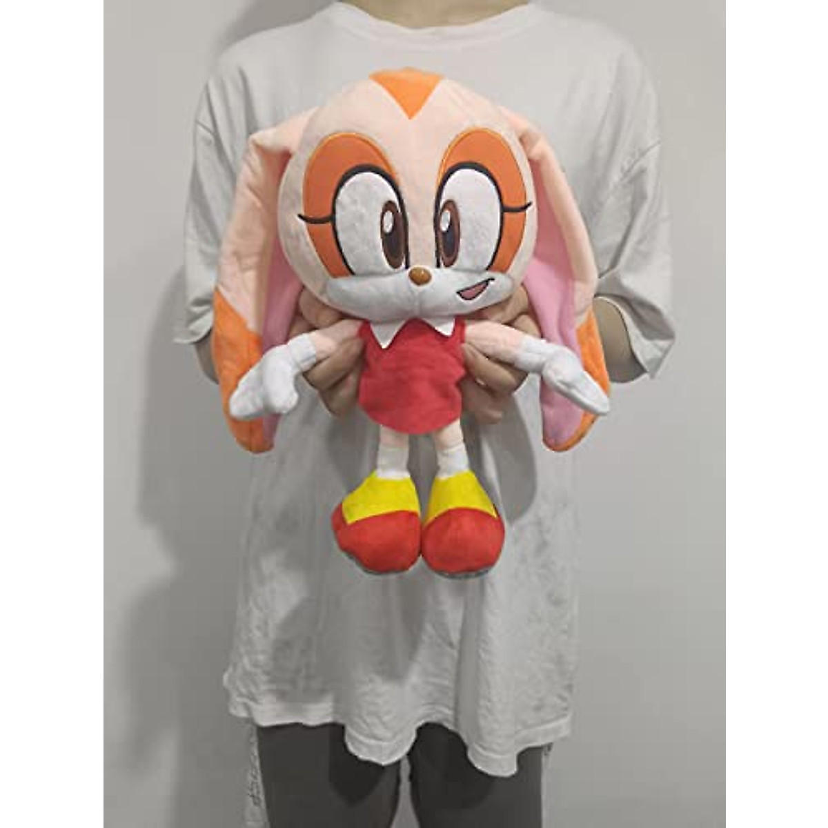 WEERSHUN Plush Toys, 10-12 inch Series Action Figures Plushies (Cream The Rabbit)