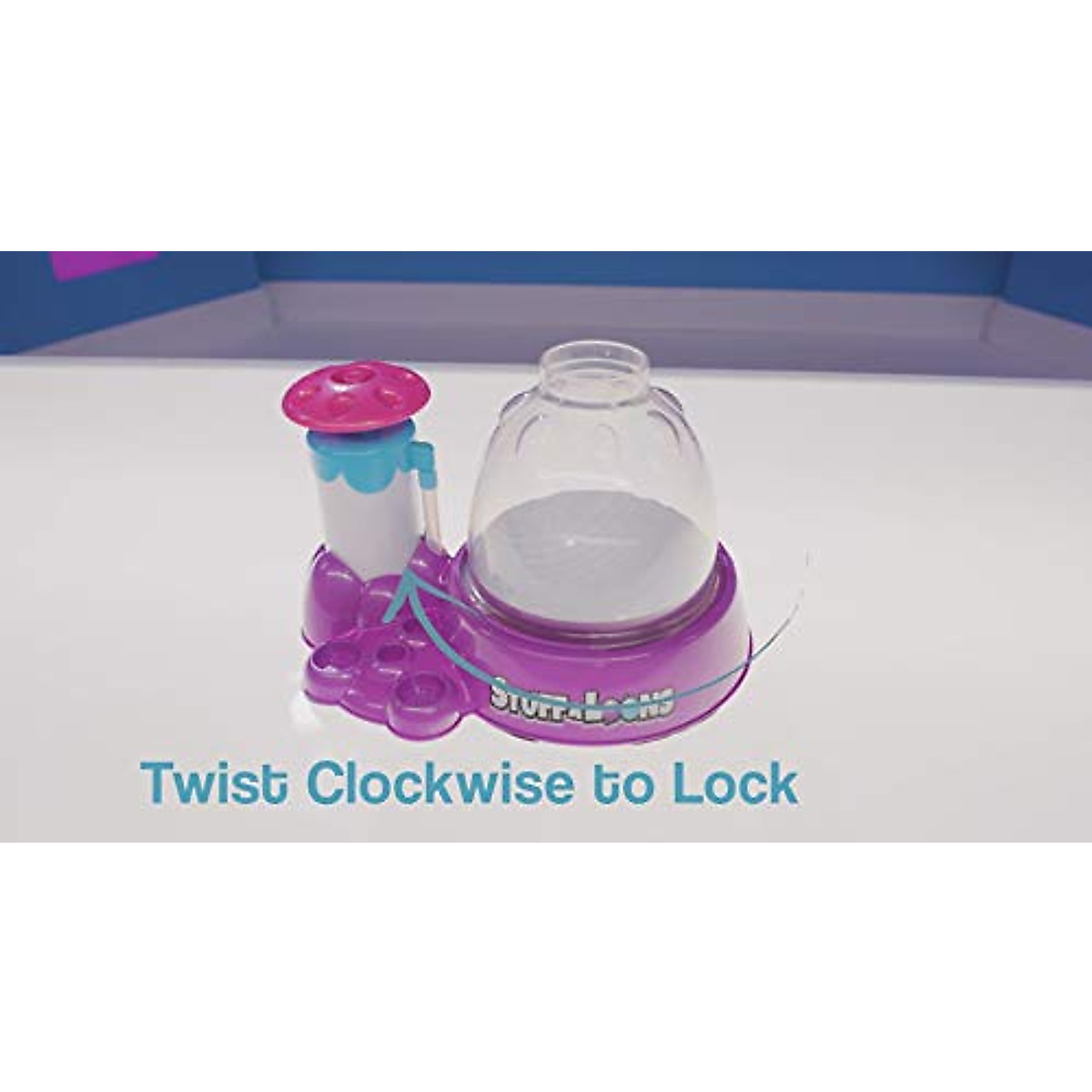 Stuffaloons - Deluxe Stuffed Balloon Maker Kit - Includes 12 Balloons, 10 Mini Deco Balloons, Sparkles, Confetti, 10 Pom Poms