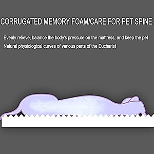 scy Soft Plush Pet Sofa Bed, Square Kennel Fluffy Plush Cat Dog Sofa Mat Dog Mats for Sleeping and Anti Anxiety Plush Soft Fluffy Pet Beds Pet Supplies Pet Nest Cushion (Color : D, Size : 50405cm)