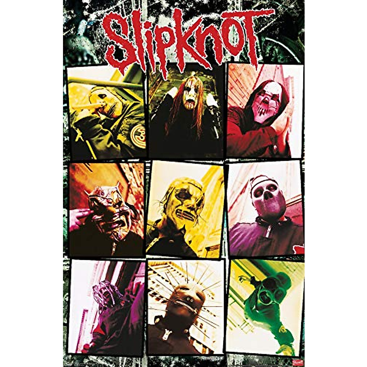 Trends International Slipknot - Grid Wall Poster, 22.375" x 34", Premium Unframed Version