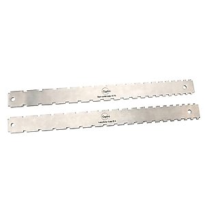 Ogdni Guitar Neck Notched Straight Edge Guitar Notched Neck Straight Edge Luthiers Tool for Gibson Fender Guitar