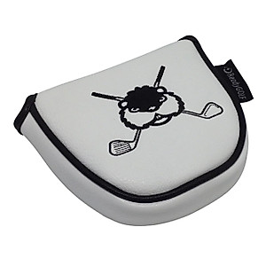 ReadyGOLF Dancing Gopher Crossed Clubs Embroidered Mallet Putter Cover