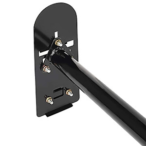 ECCPP Adjustable Van Ladder Rack Hightop 3 Bars Roof Rack fit for Chevy Express 2500 for GMC Savana with Rain Gutters Heavy-Duty Steel Pickup Truck Ladder Rack 700Lb Lumber Utility