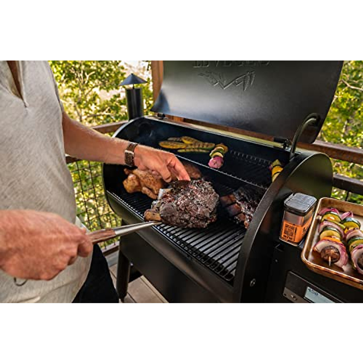 Traeger Grills Pro Series 780 Wood Pellet Grill and Smoker with WIFI Smart Home Technology, Black