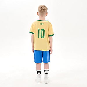 Unique Soccer Jerseys for Toddlers #10 Argentina 2T Soccer Football Outfit for Baby Infant Boys & Girls(AGT,2T)