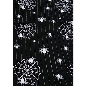 MoonyLI Halloween Cotton Fabric Bundles Halloween Pumpkin, Ghost, Spider, Sunflower Pattern Cotton Cloth Quilting Patchwork Precut Halloween Pattern Printed Fabric Scraps