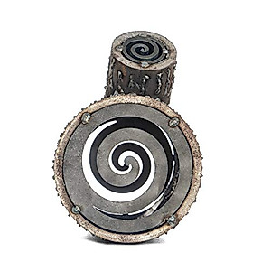 Maxam 24 Inch Steel Fire Pit Log - Decorative Interlocking Metal Firewood, Absorbs and Radiates Heat, for Gas and Propane Powered Outdoor Fireplace Pits