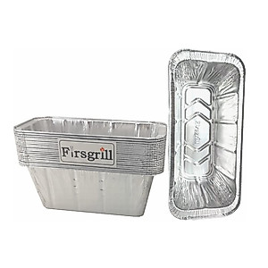 Firsgrill Professional Replacement Blackstone 17”,22",28",30” & 36" Foil Tray Drip Pans Grease Cup Liners 20 pcs