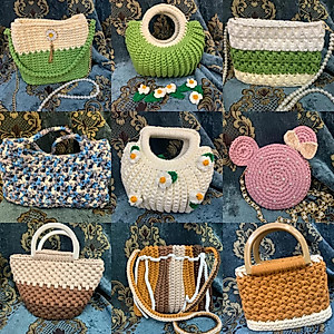 MSyarn 400g T Shirt Yarn, Tshirt Crochet Yarn for Crocheting Bag/Craft Project/Home Decor, 14.1oz/400g, 120yd/110m Crochet with Polyester Spandex Blend Stretch Fabric(Peacock Blue)