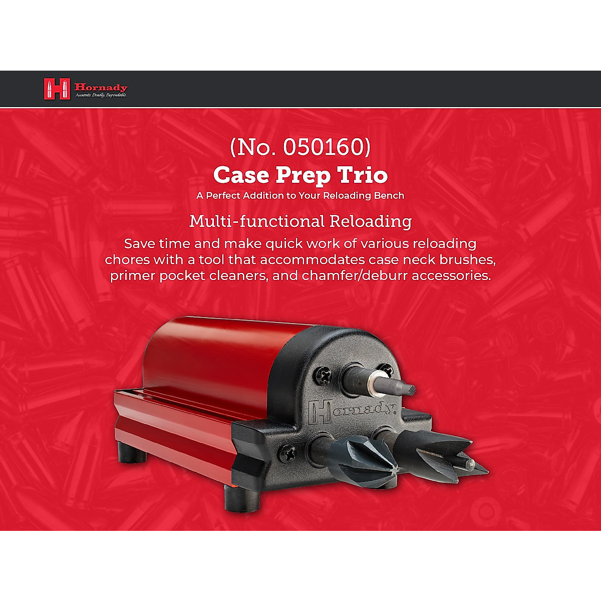 Hornady 050160 Lock-N-Load Case Prep Trio