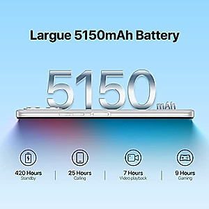 UMIDIGI C1 Cell Phone Unlocked,Android 12 GO 5150mAh Battery with 6.52" Full Screen T-Mobile Smartphone 2GB RAM+32GB ROM 256GB Expandable 13MP Camera Mobile Phone
