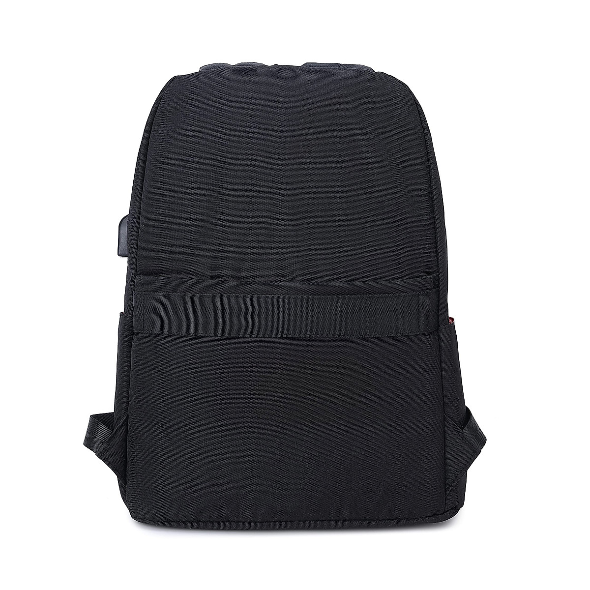 Acmebon Casual Waterproof Backpack for Girl and Boy Pure Color Bookbag for Teen Black