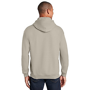Gildan G18500 Heavy Blend Adult Unisex Hooded Sweatshirt 2XL Sand - 2 Pack