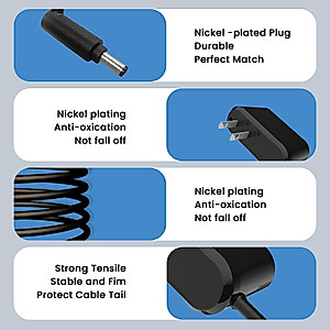 Charger Replacement for Dyson Vacuum Charger for Dyson Vacuum Cleaners V6 V7 V8 DC58 DC59 DC61 DC62 SV03 SV04 SV05 SV06 205720-02 Cordless Vacuum Cleaner Power Adapters