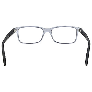 Montblanc Rectangular Eyeglasses MB0066O 003 Transparent Gray/Matte Black 56mm 0066