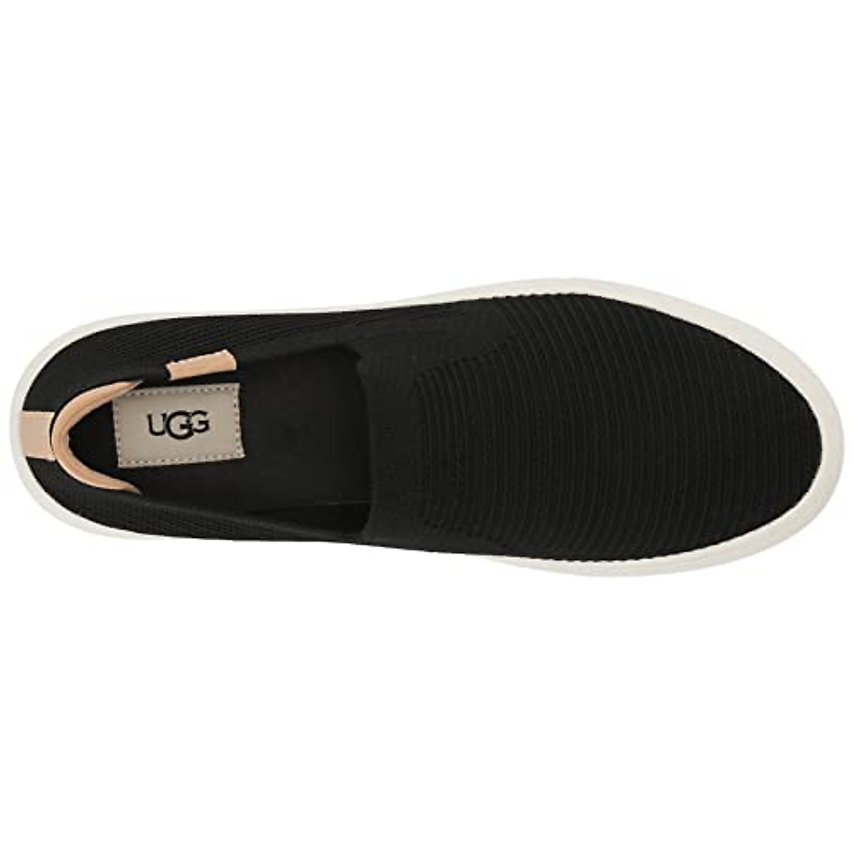 UGG Women's Alameda Sammy Sneaker, Black, 8