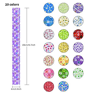 Pralb Miniatures Jelly Roll Collection 40 Precut 2.5-inch x 42 inch Quilting Fabric Strips