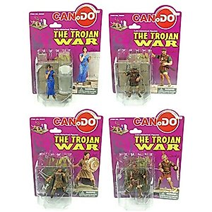 Dragon Models USA 1:24 Scale Historical Figures The Trojan War Set of 4