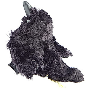 Folkmanis Mini Raven Finger Puppet, Multicolor (2698)