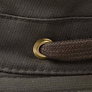 Tilley T4MO-1 Unisex Hiker's Hat (Olive, 7 5/8)