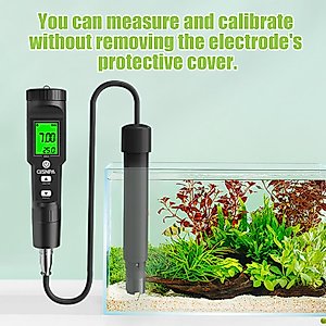 GISNPA Dissolved Oxygen Meter with ATC, 0-40.00 mg/L Measurement Range, DO Meter with Electrode Filling Fluid and Anaerobic Water Calibration Powder