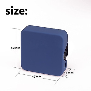 Silicone Case for RODE Wireless Go II/RODE Wireless GO 2 Wireless Microphone System, Compatible with Rode Wireless Go I & Rode Wireless Go II (Gray)
