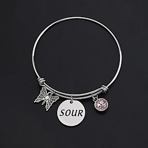 FAADBUK Singer Inspired Gift Singer Fans Gift Singer Gift Singer Bracelet (sour bracelet)