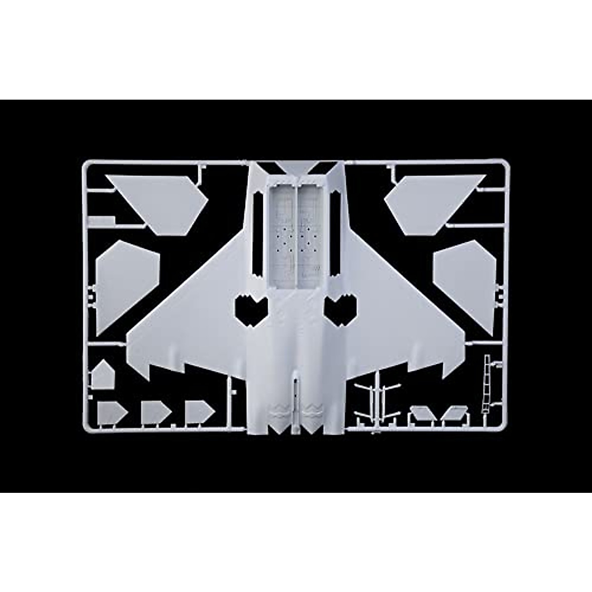 Italeri -2822 F-22A Raptor, 1:48 Scale, Model Kit, Plastic Model to Mount, Modeling, Grey, IT2822