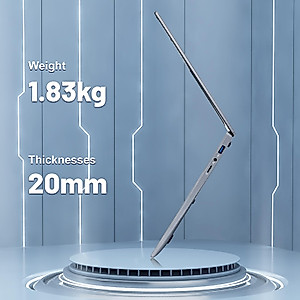 AMIAMO 15.6" Laptop Computer | 8GB RAM | 256GB SSD | 1366 * 768 Screen | USB 3.0 | Bluetooth 4.2 | 2.4/5G WiFi | Mini HDMI | 5000mWh Battery | Pre-Install Windows 11